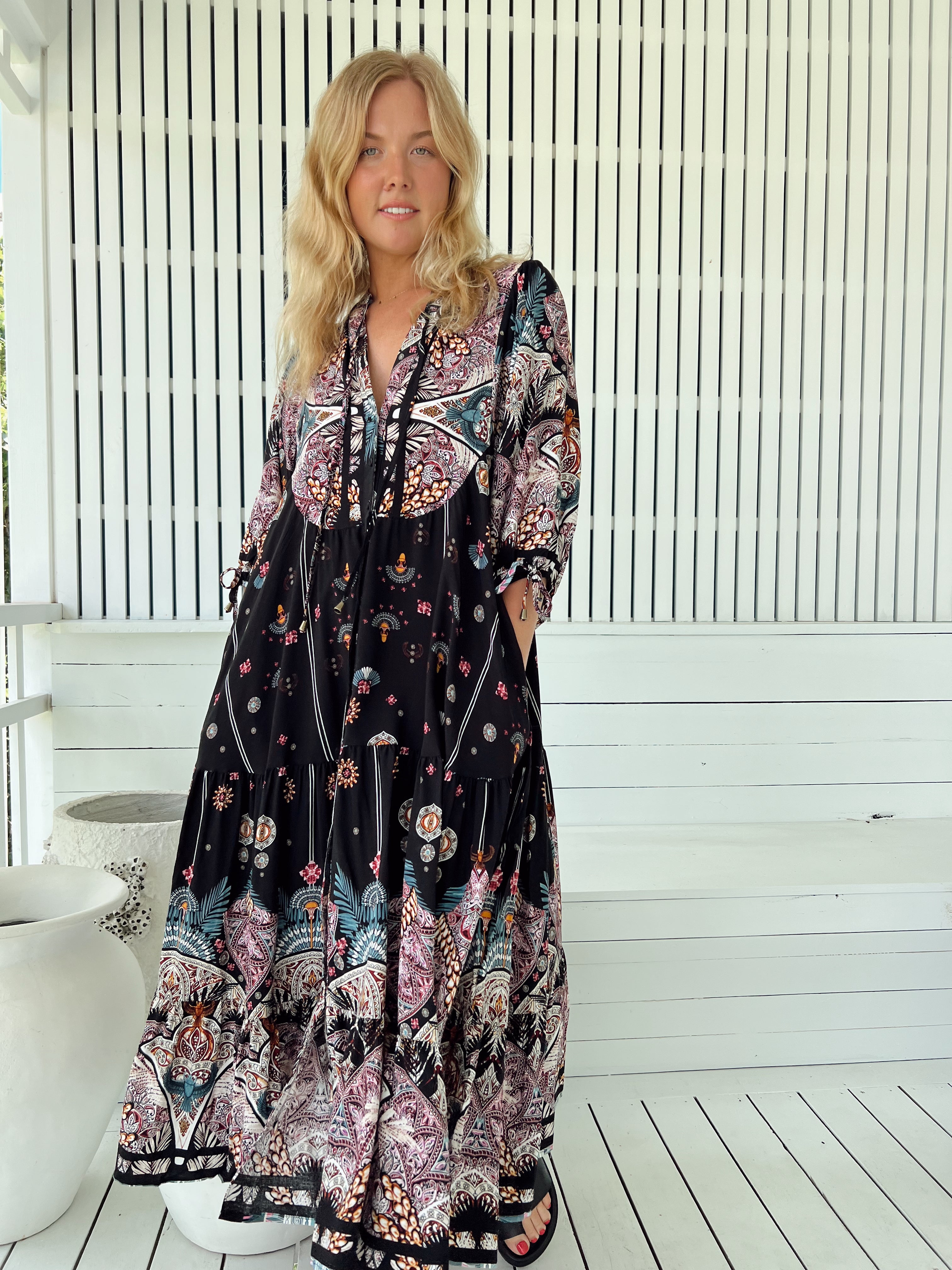 Ria Midi Dress - Supernova – Arizonia Rose